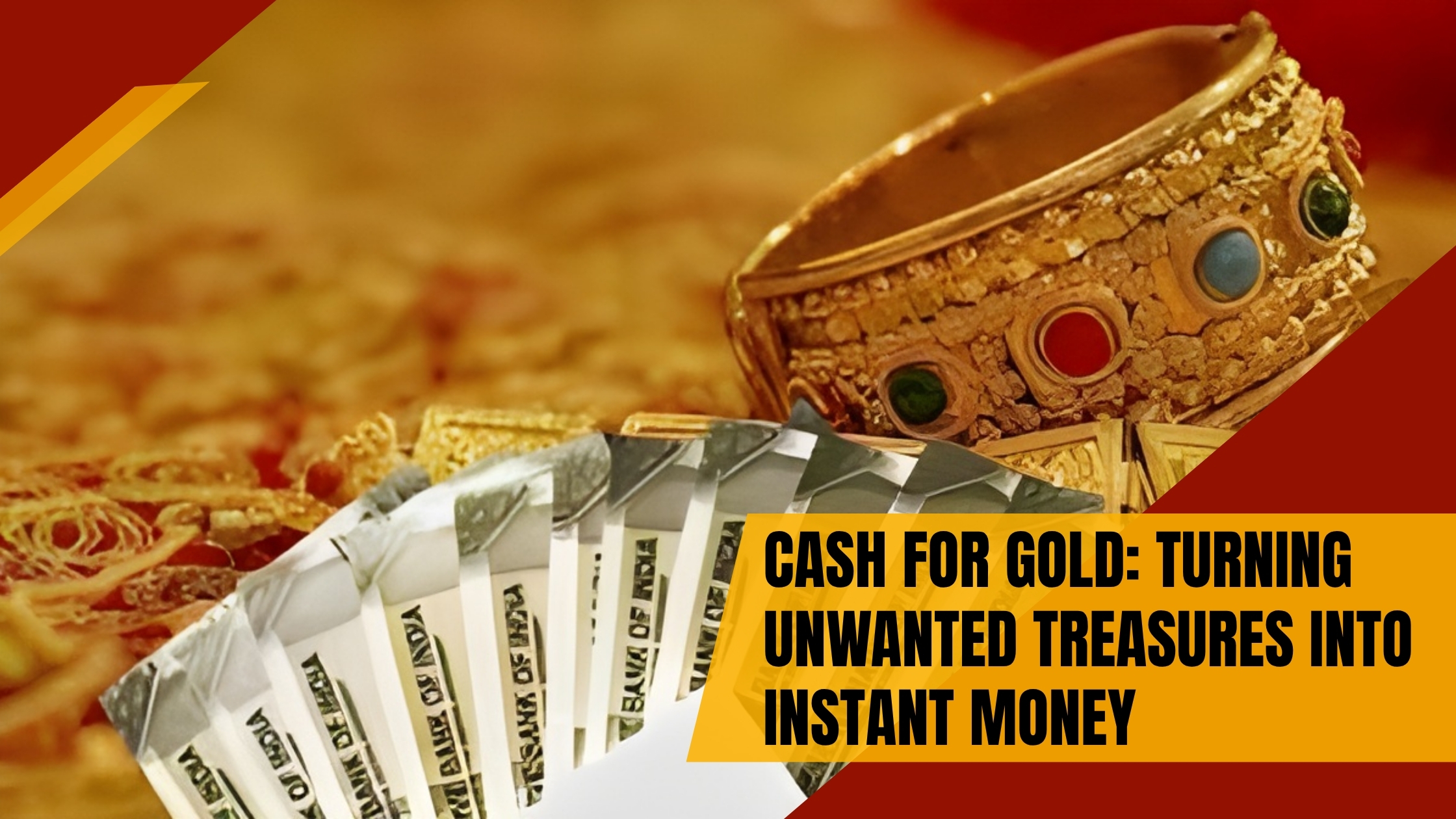 Cash for Gold: Turning Unwanted Treasures into Instant Money